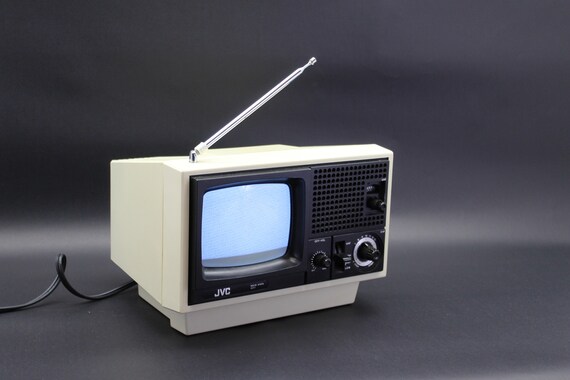 Vintage JVC Potable TV Model 3041 Black & White Television - Etsy