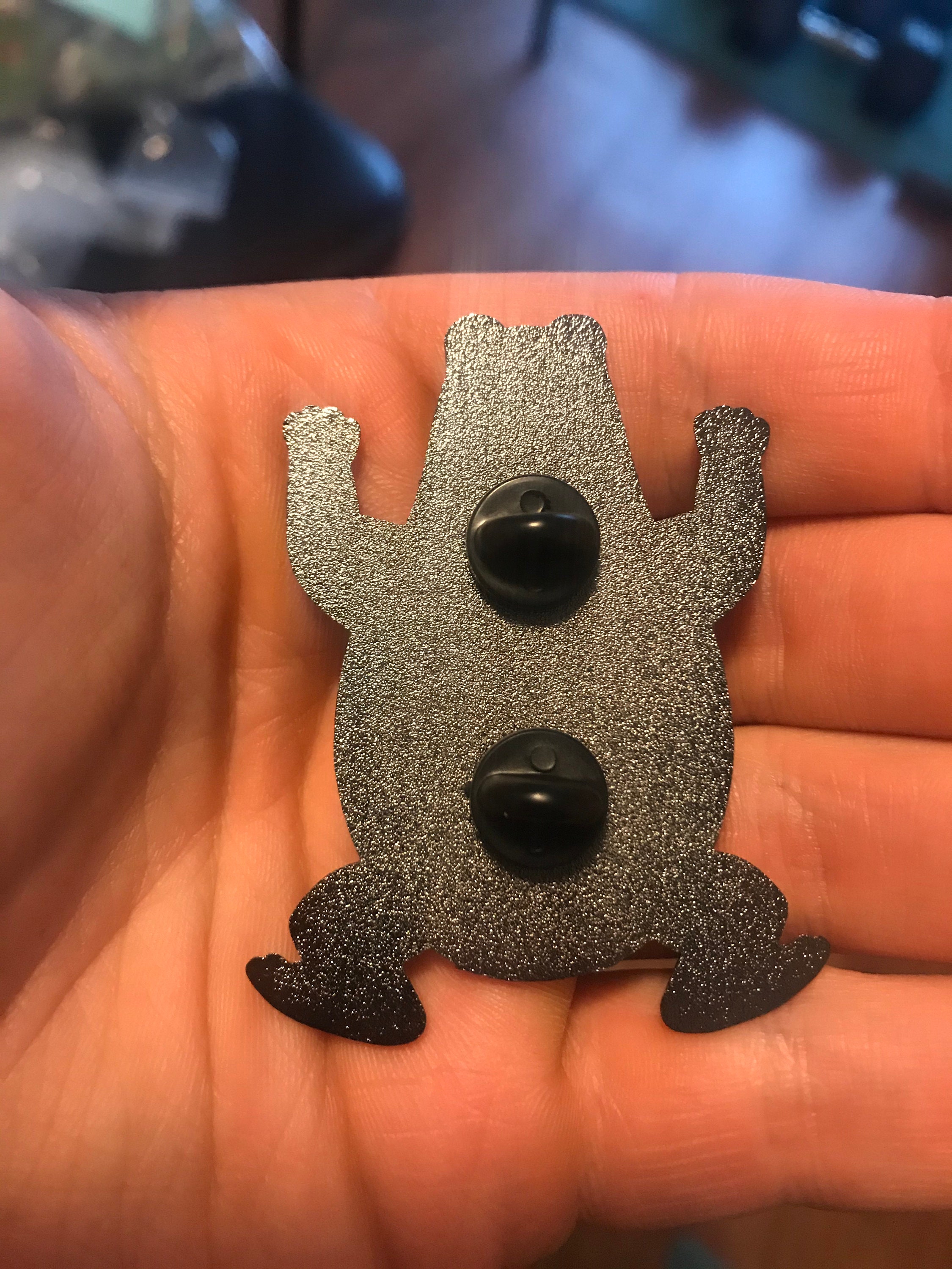 Avocado Frog - Hard Enamel Pin - Etsy