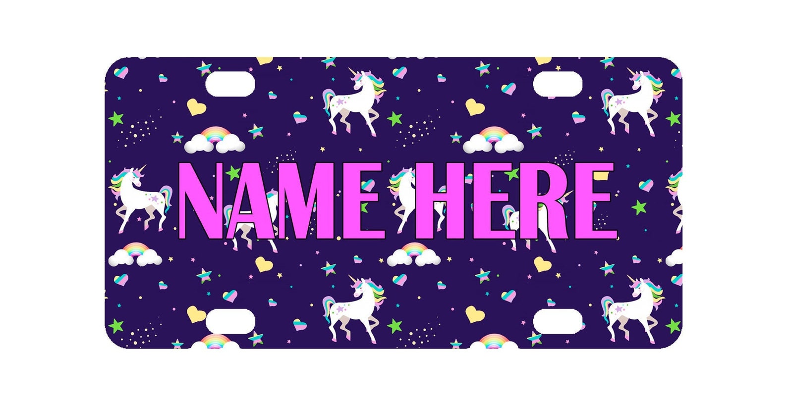 Custom Personalized Mini License Plates Add Child's Name - Etsy