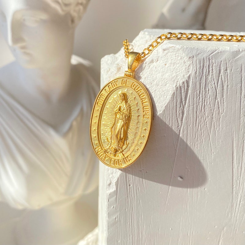 Virgin Mary Jewelry - Etsy