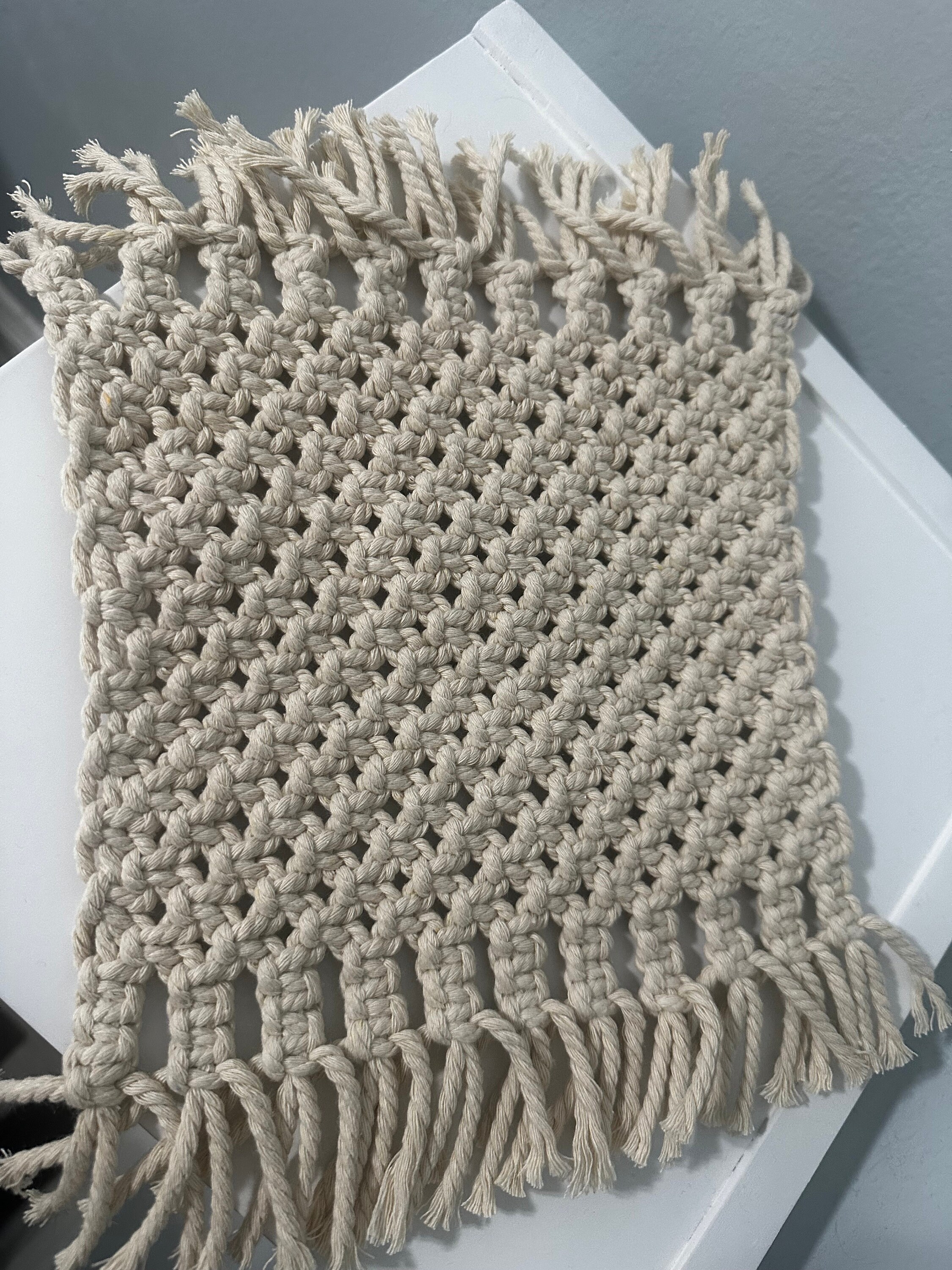 Boho Macrame Placemat - Etsy