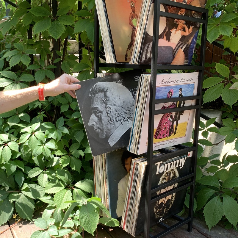 Vinyl Holder - Etsy