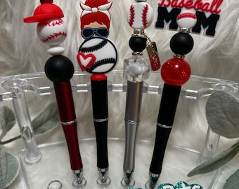 Baseball Focal Bead - Etsy