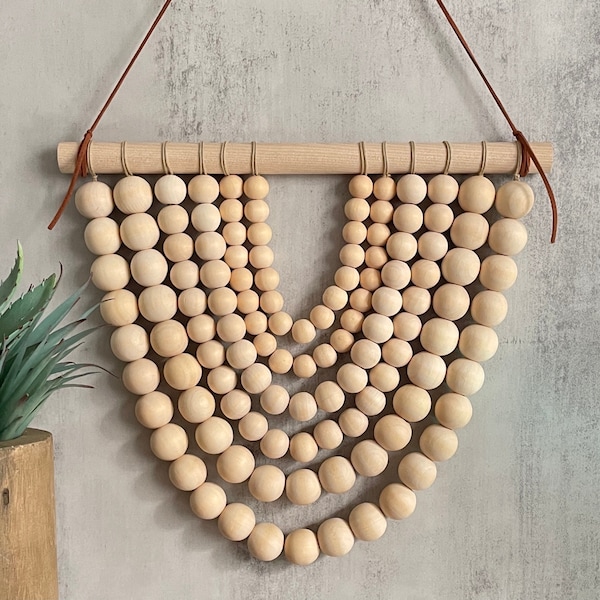 Beaded Wall Hanging - Etsy