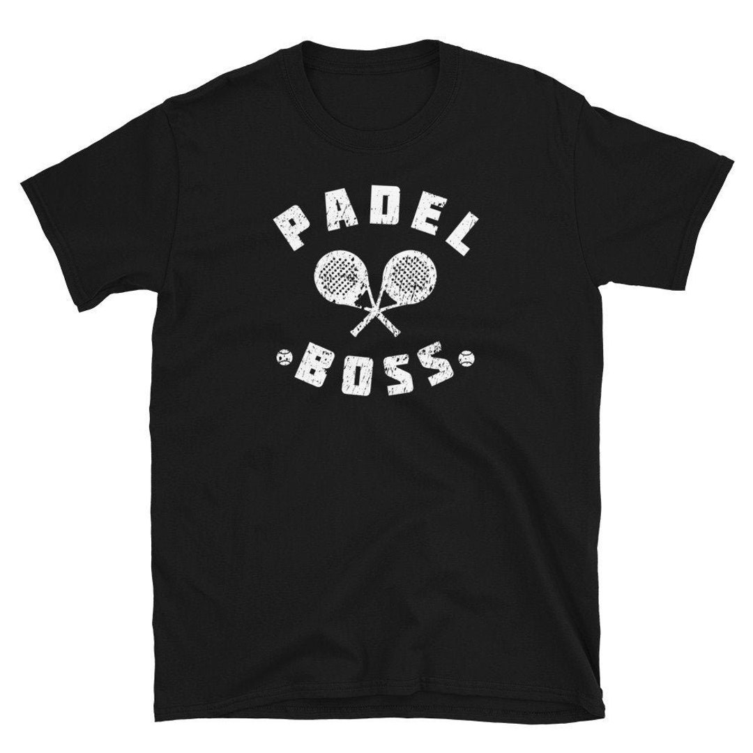 The Padel Tennis Boss T-shirt Paddle Tennis - Etsy