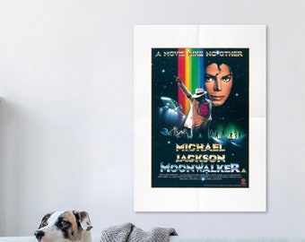 Michael Jackson Moonwalker Poster - Etsy