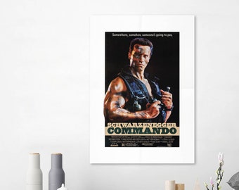 Commando Movie Poster - Etsy