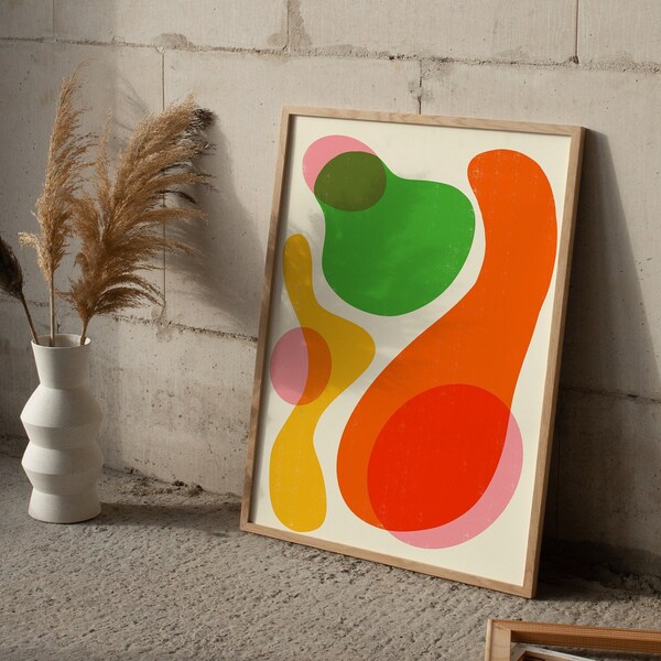 Colorful Abstract - Etsy UK