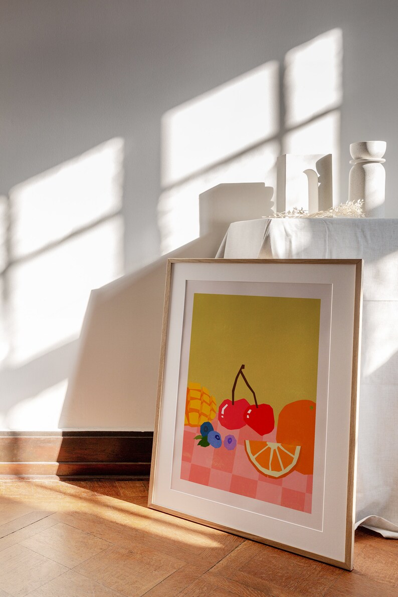 Fruit Bundle Kitchen Poster PRINTABLE Digital Art Print - Etsy