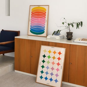 Rainbow Geometric 'endless' Poster | PRINTABLE | Shapes, Spiritual ...