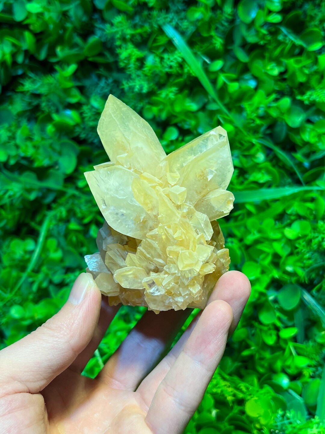 Natural Calcite Stalactite Crystal Decor, Healing Meditation Stone - Etsy