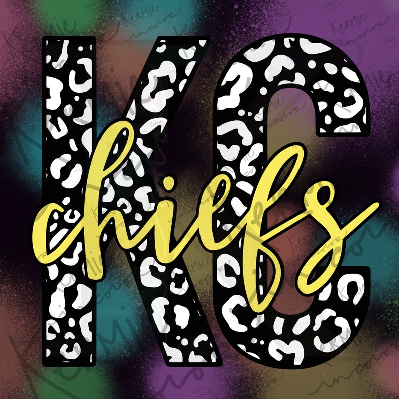 KC Leopard Animal Print SVG File - Etsy