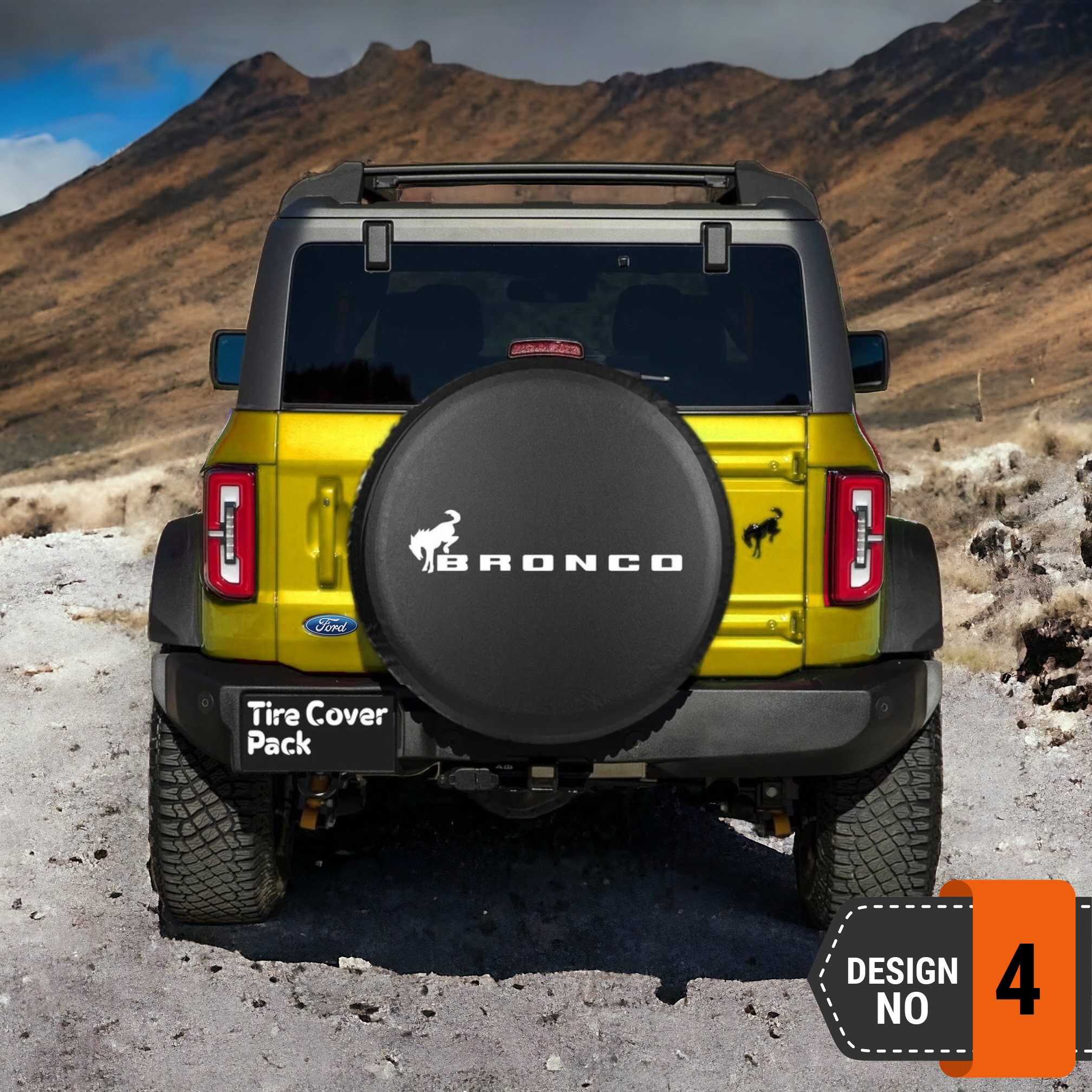 1993 Ford Bronco Tire Cover