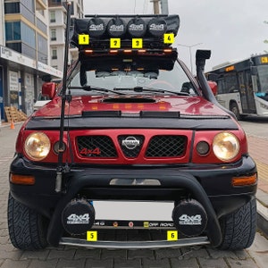 4x4 off Road Light Cover: Faux Leather LED Lamp Protector - Etsy