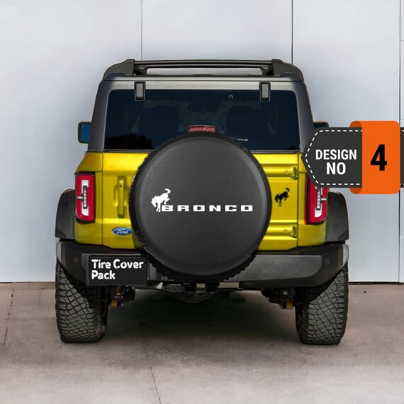 Ford Bronco Tire Cover With Camera Hole