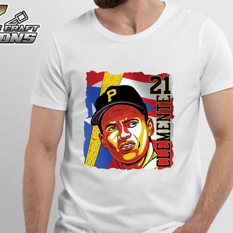 Roberto Clemente Svg - Etsy