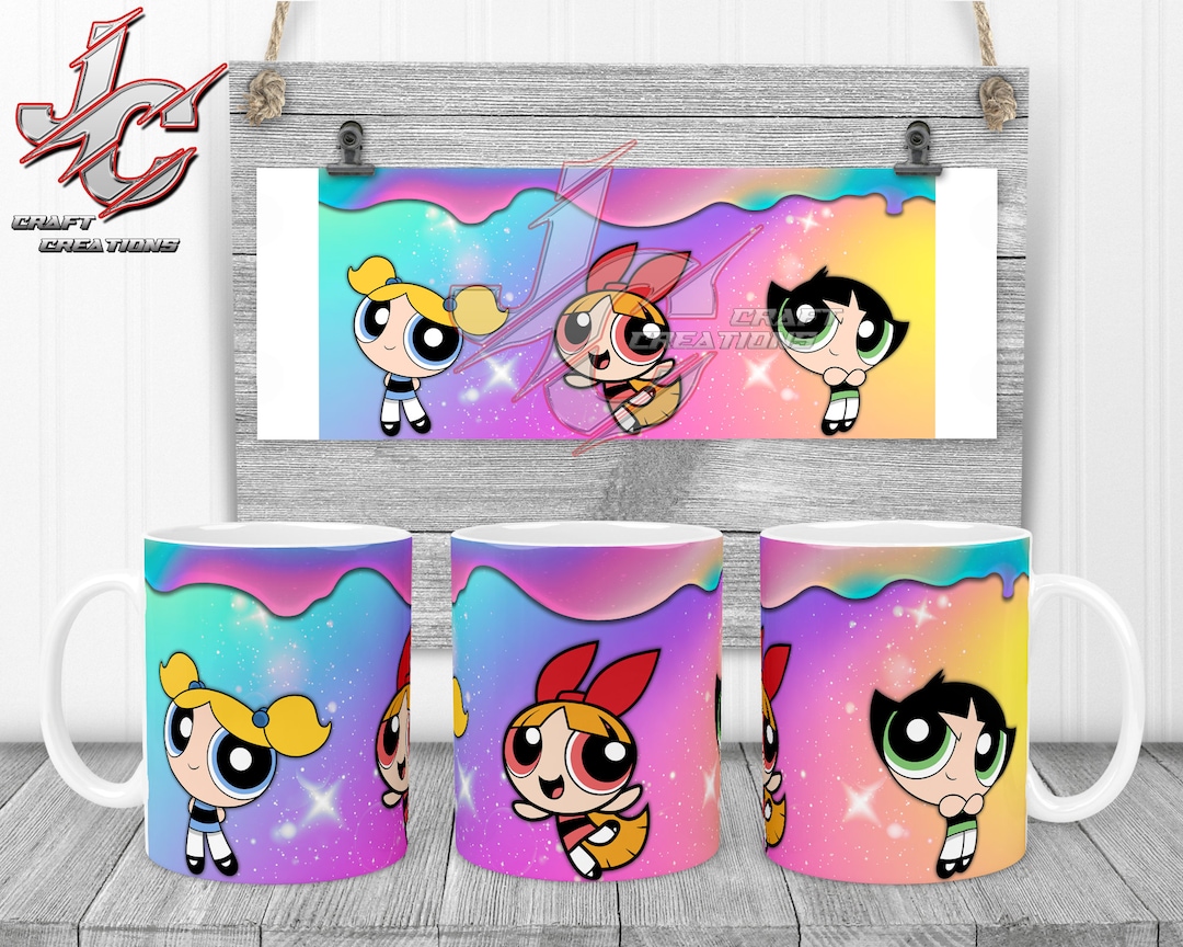 Power Girl Mug Designs. Girl Mug 11oz Download Only 1 File Png. - Etsy