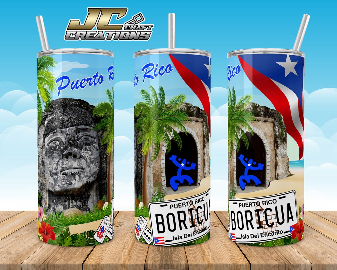 Tumbler Skinny 20oz Puerto Rico, Boricua, Isabela PR Desings Download ...