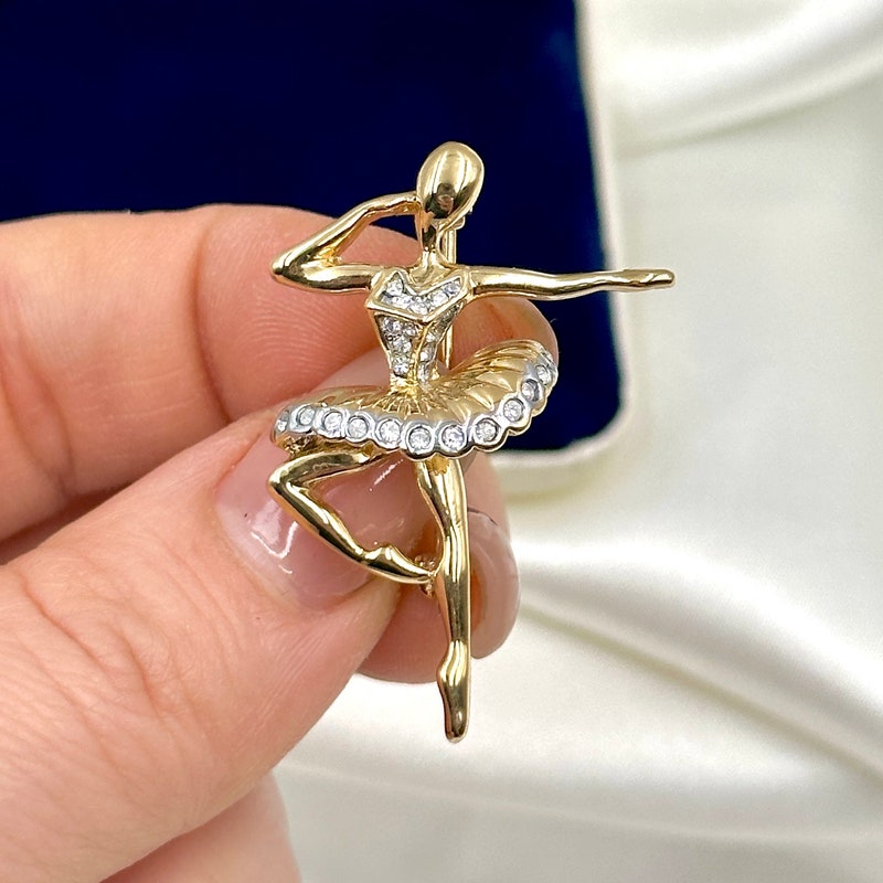 Ballerina Brooch - Etsy