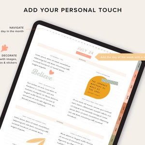 Goodnotes Gratitude Journal | Digital Daily Diary | Self Care ...