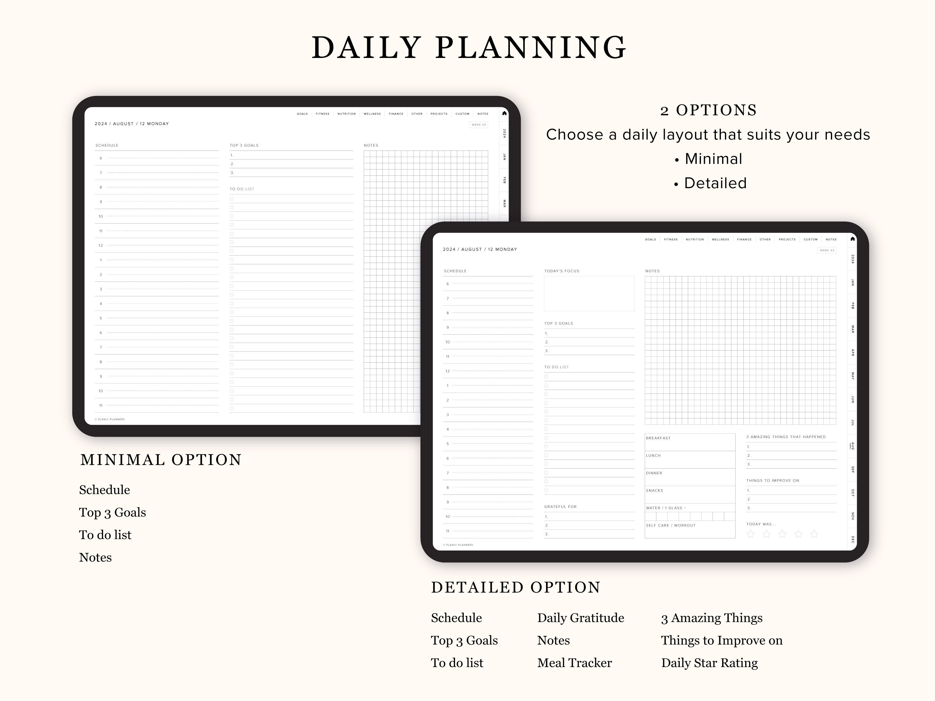 Goodnotes Planner 2024 Digital Planner iPad Planner Notability Planner ...