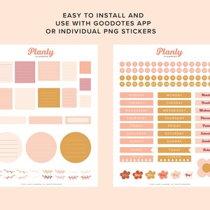 Digital Planner Stickers Pack | Goodnotes | Pre Cropped Sticker Book ...