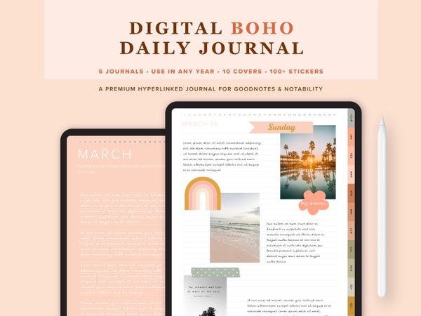 Recipe Book Meal Planner Recipe Journal Digital Cookbook for iPad ...