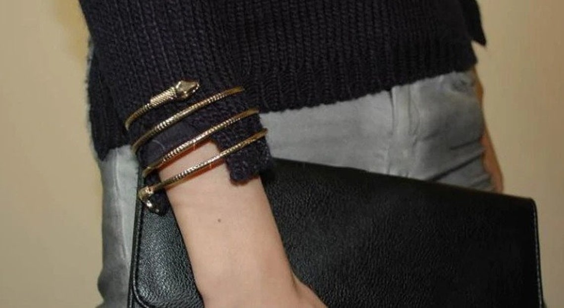 Snake Arm Cuff Snake Cuff Silver Arm Cuff God Arm Cuff | Etsy