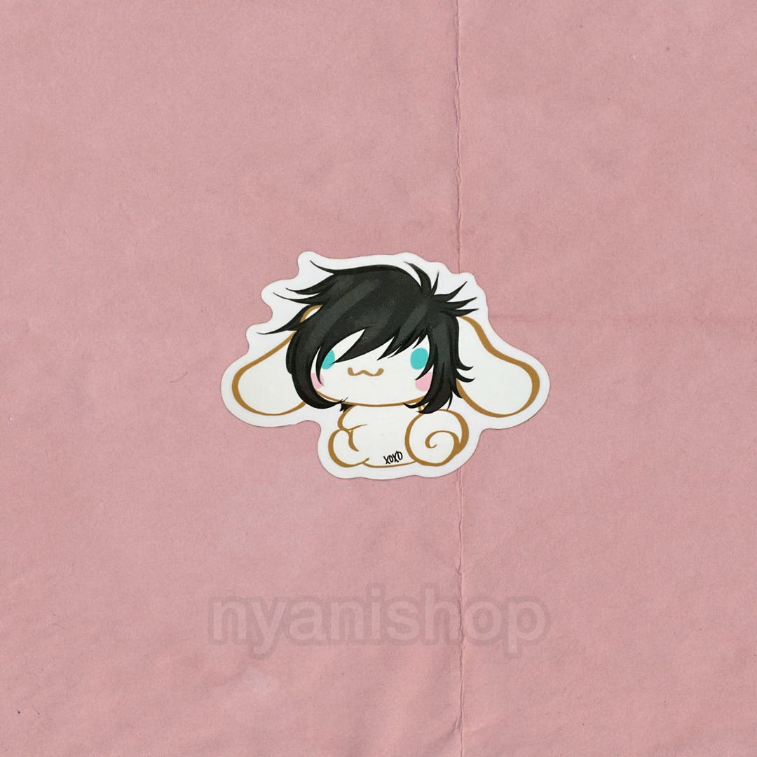 Sanrio Emo Cinnamoroll Vinyl Sticker - Etsy