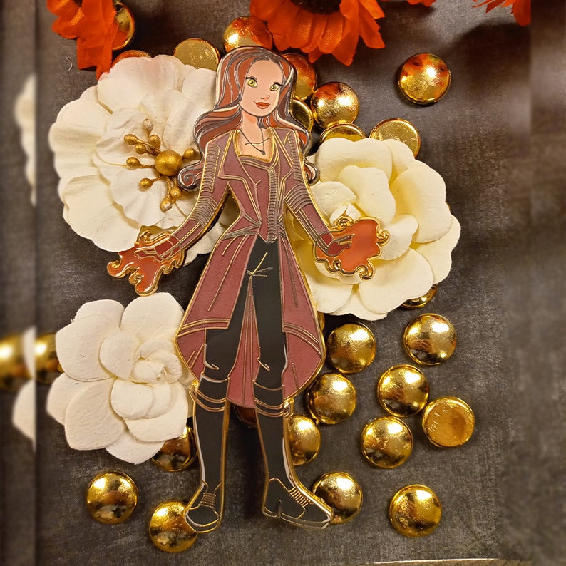 Wanda Maximoff Paper Doll (base Only) for Use With End Game Outfit - Etsy