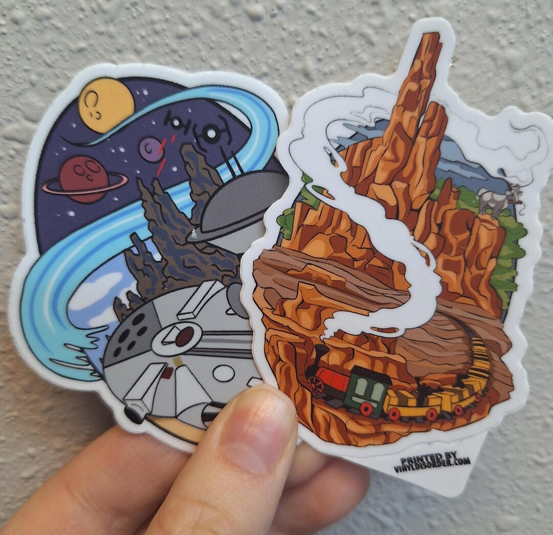 FRONTIERLAND Stickers - Etsy