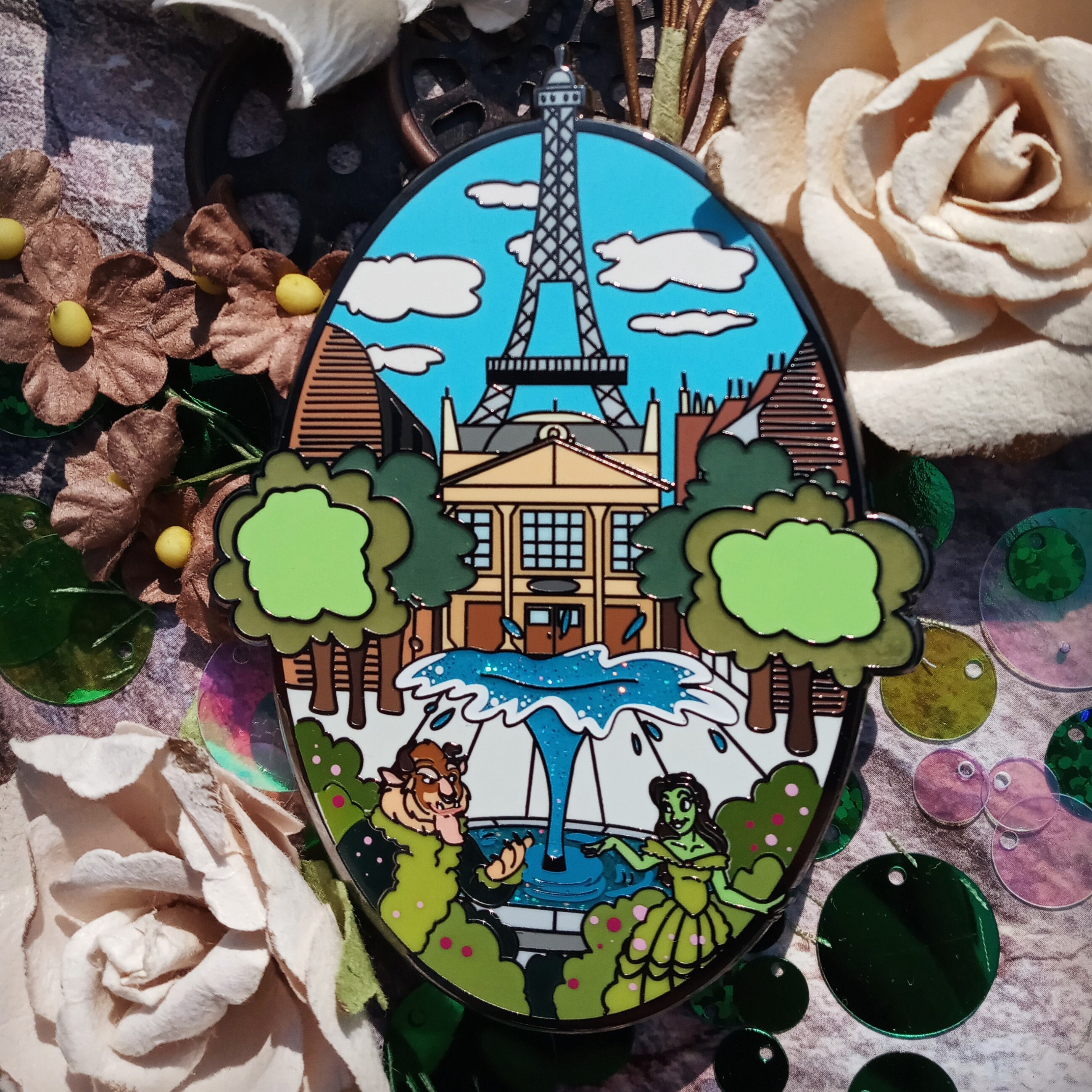 France Pavilion Epcot Fantasy Pin | Etsy
