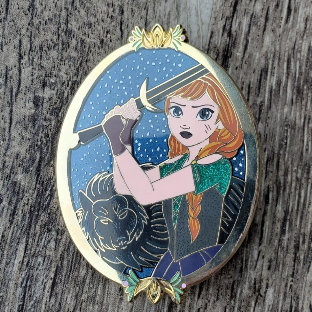 Mirror Mirror Anna Spooky Fantasy Pin - Etsy