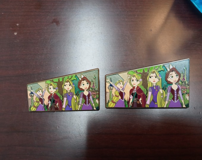 MINIATURE Rapunzel Tangled Evolution Fantasy Pins - Etsy