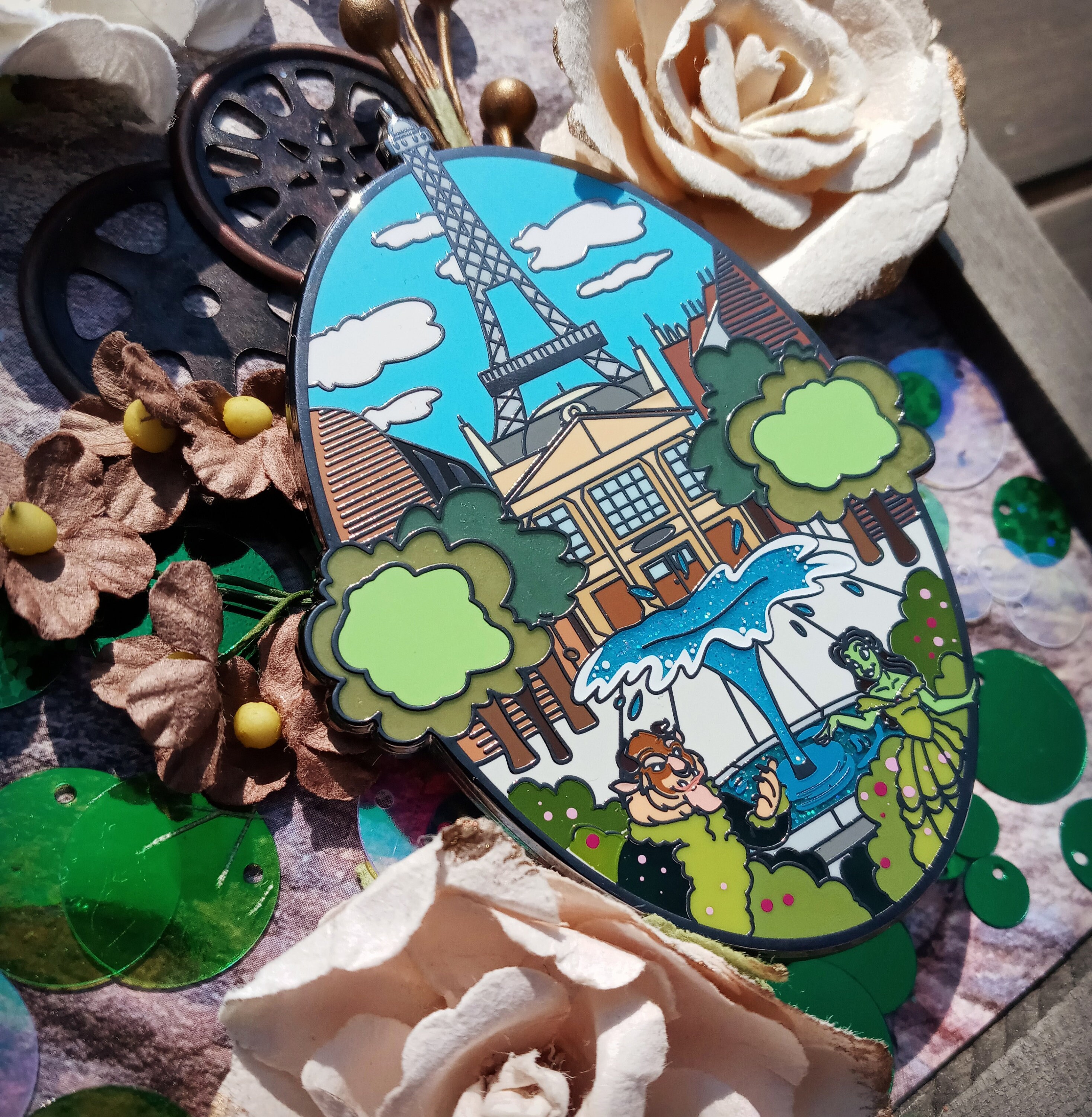 France Pavilion Epcot Fantasy Pin | Etsy