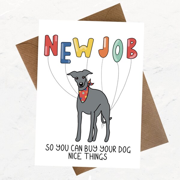 New Job Card - Etsy UK