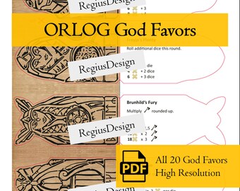 Orlog God Favors - Etsy