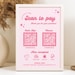 Printable Payment Sign, Retro Pink Scan to Pay Template, QR Payment ...