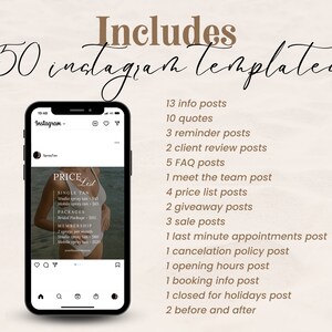 Spray Tan Instagram Templates, Spray Tan Instagram Bundle, Spray Tan ...