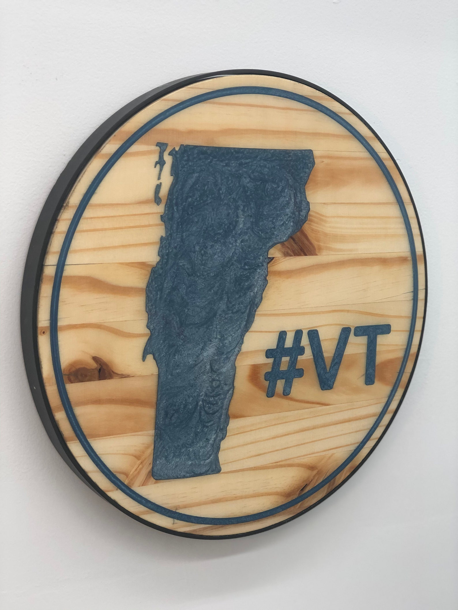 Wall Art American Art Vermont, VT, Wood Art, American Crafts - Etsy