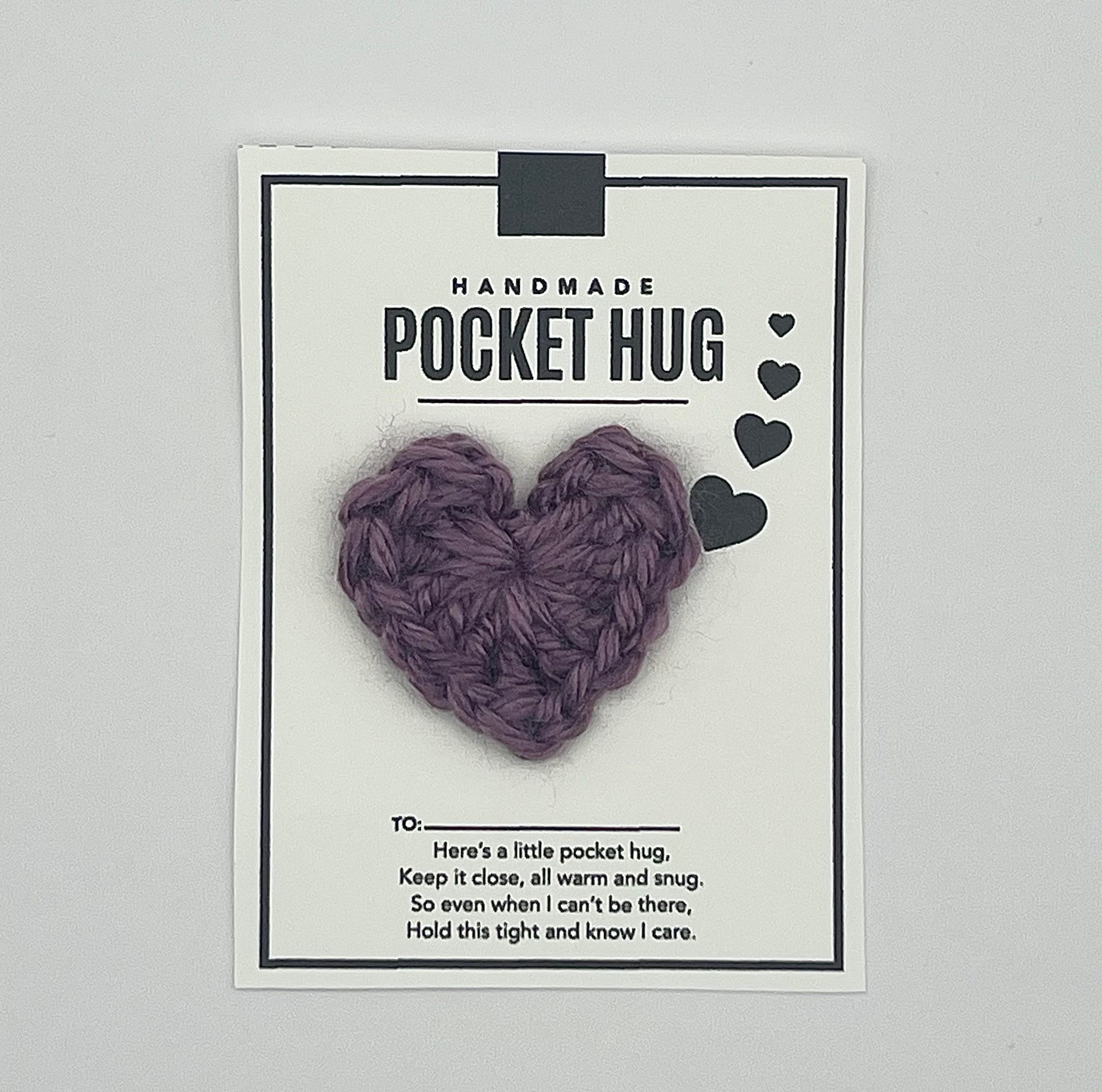 Heartfelt Crochet Pocket Hugs – Handmade Love and Warmth in Every ...