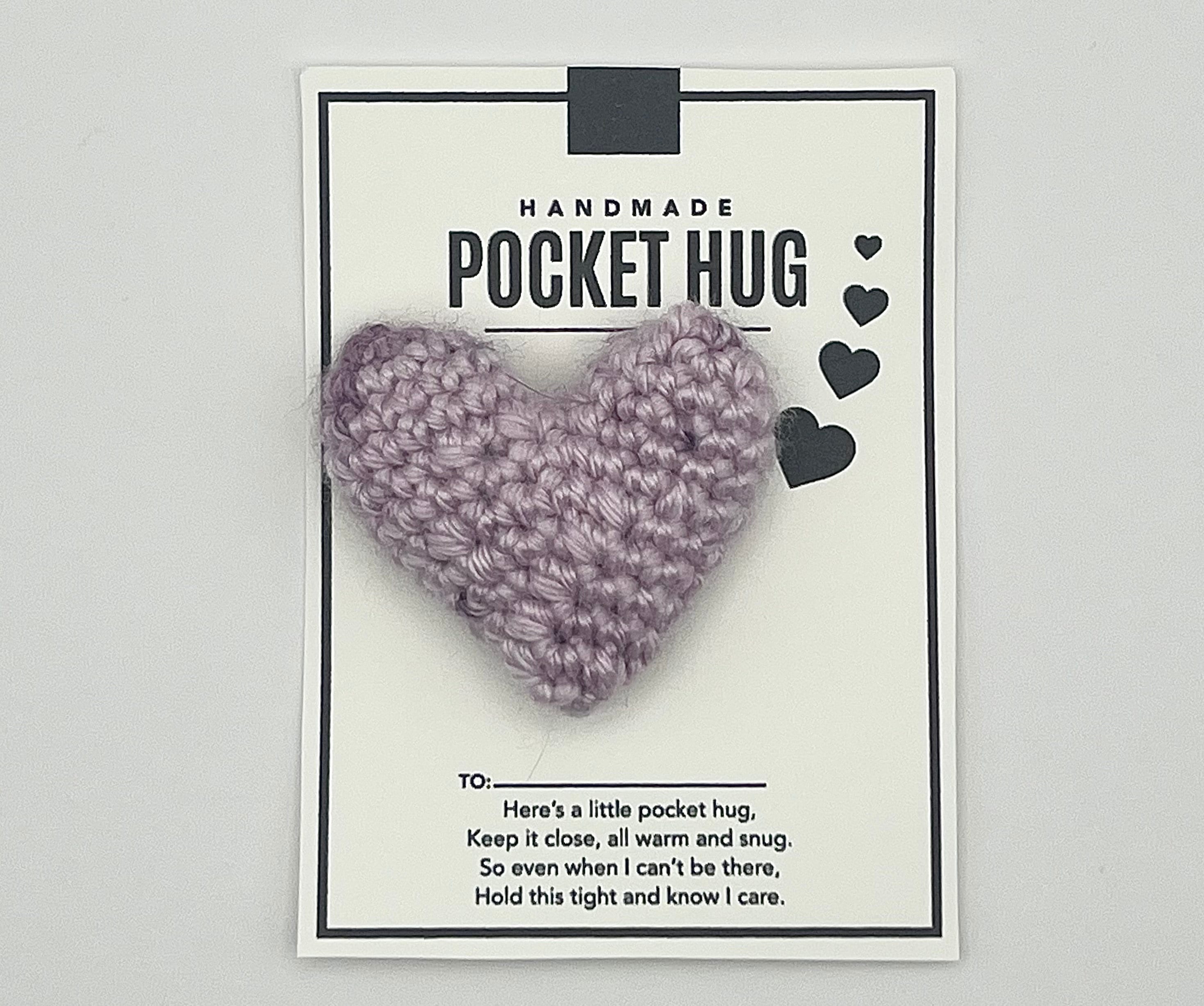 Heartfelt Crochet Pocket Hugs – Handmade Love and Warmth in Every ...
