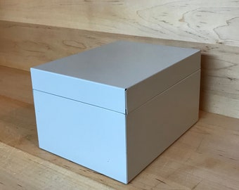 Metal Note Card File - Etsy