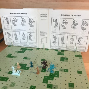 Vintage 3M Bookshelf Game Feudal - Etsy