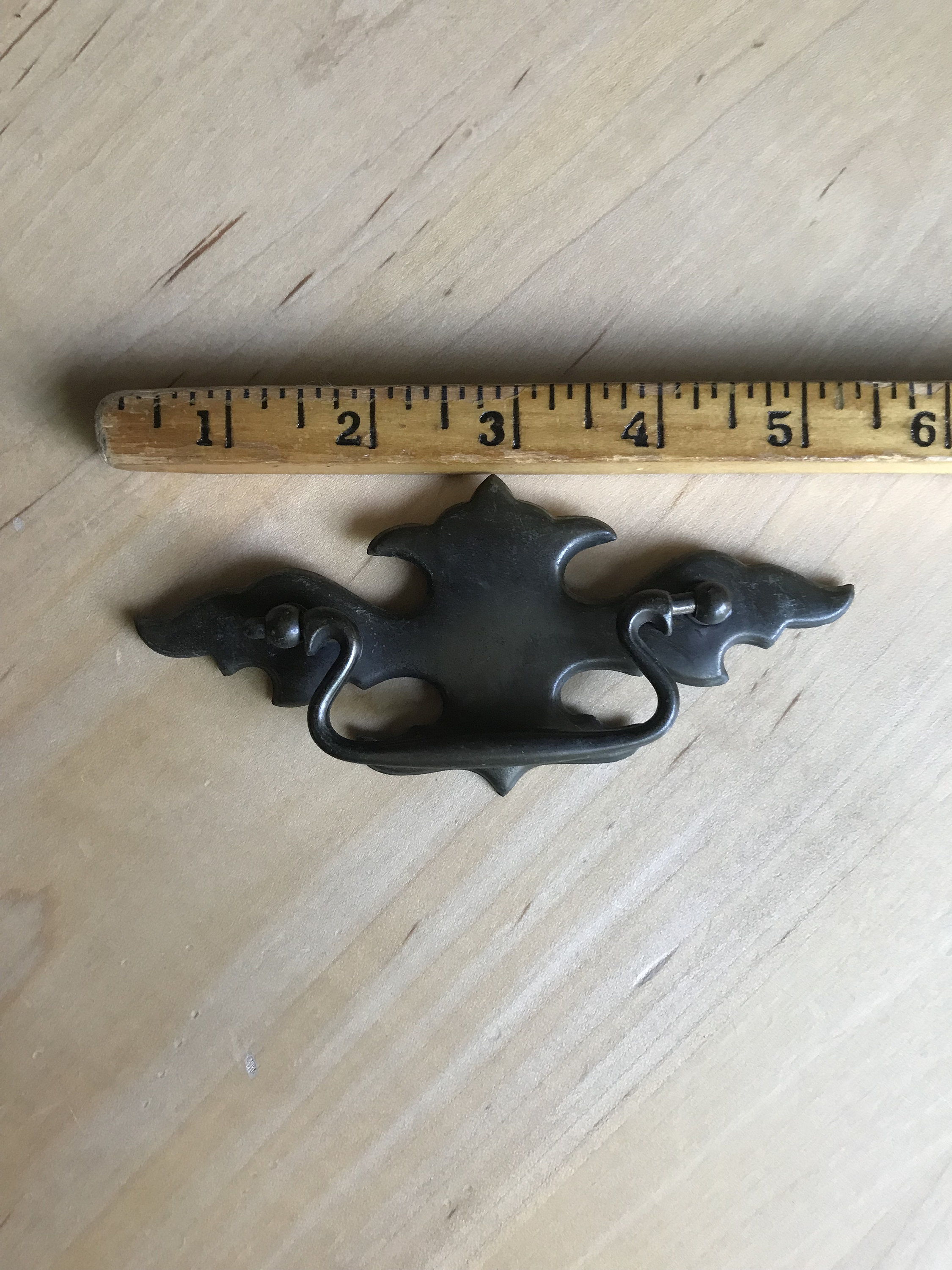 Multiple Vintage Batwing Drawer Pulls Cabinetry Hardware Large - Etsy