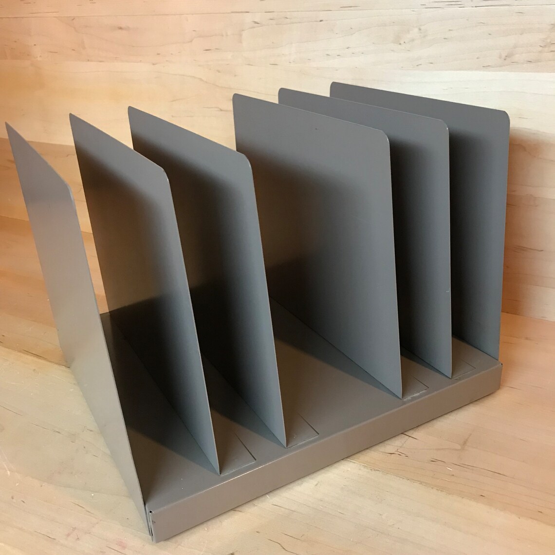 Vintage Large Metal File Rack 1970s 80s Office Accessory - Etsy