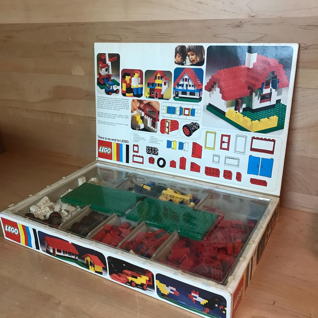 Vintage Lego Building Blocks in Original Box Set No. 135 From 1974 With ...