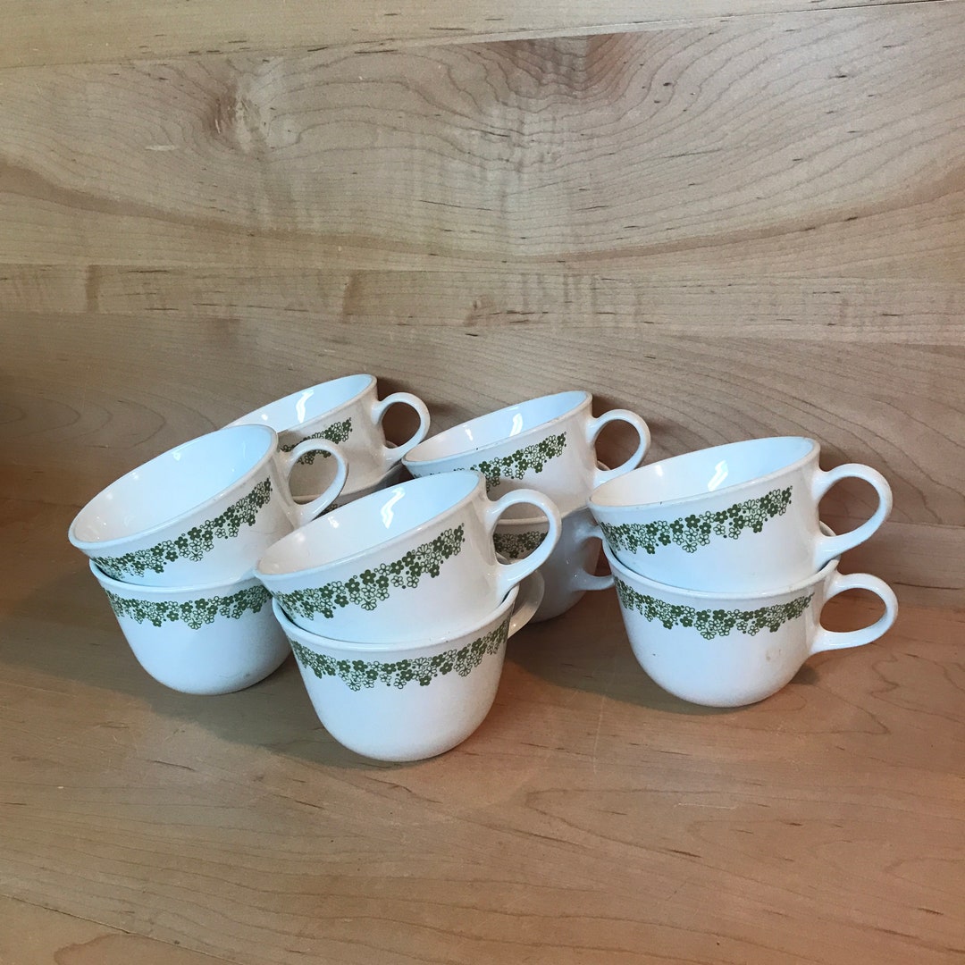 Multiple Vintage Corelle Coffee Cups Spring Blossom Pattern Livingware ...