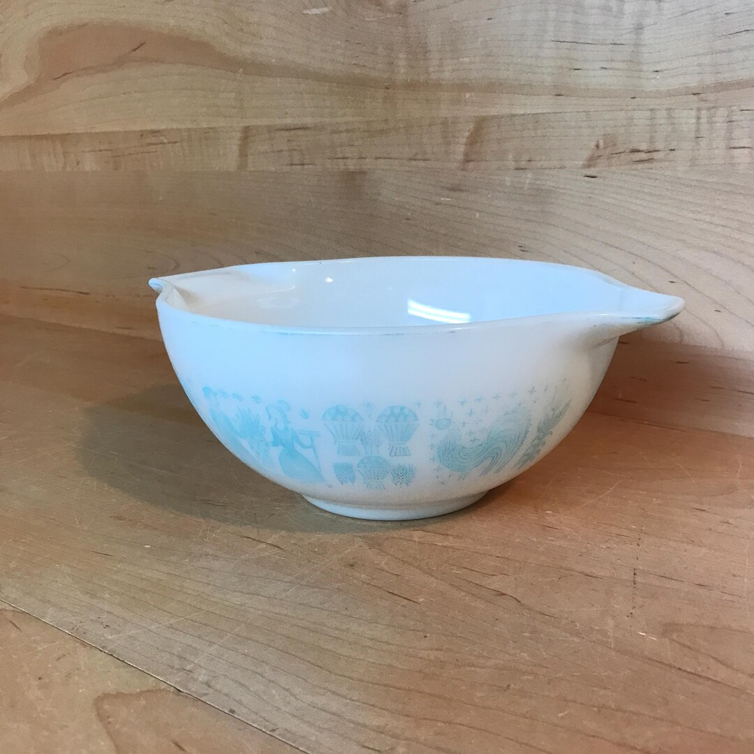 Vintage Pyrex Casserole Mixing Bowl Amish Butterprint 442 1 1/2 Quart ...