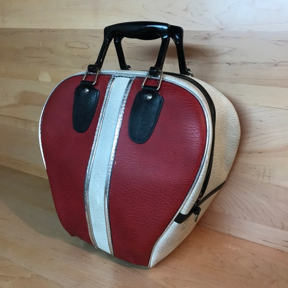 Vintage Red Bowling Bag - Gem